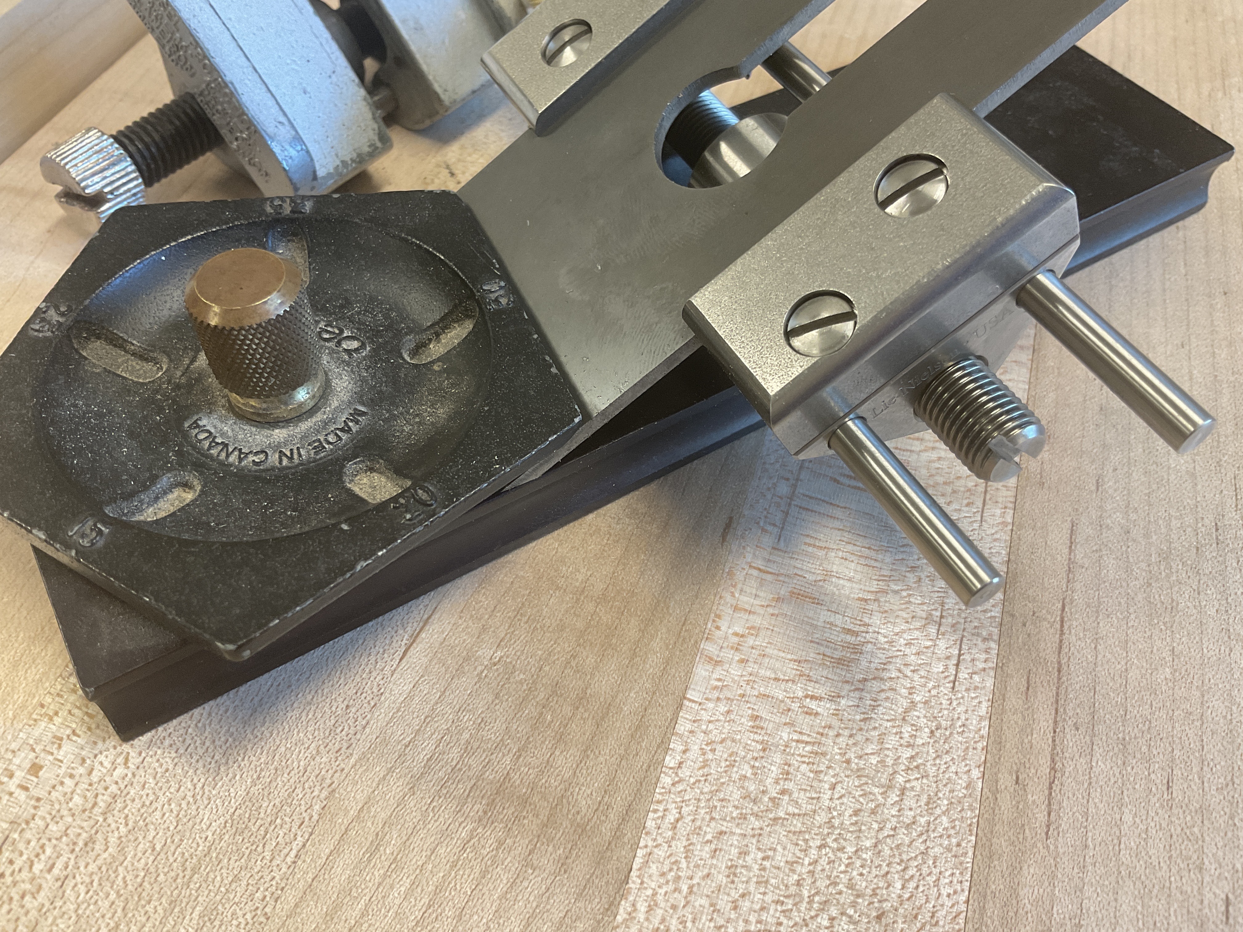 Sharpening Angle Settting Jig | orepass